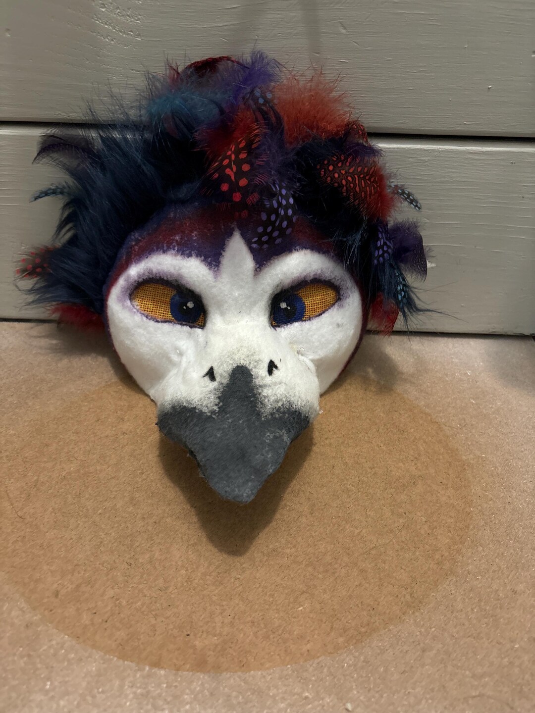Bird Therian Mask: Costume Accessory, Colorful - Etsy