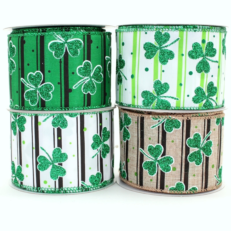 Shamrock Ribbon - Etsy