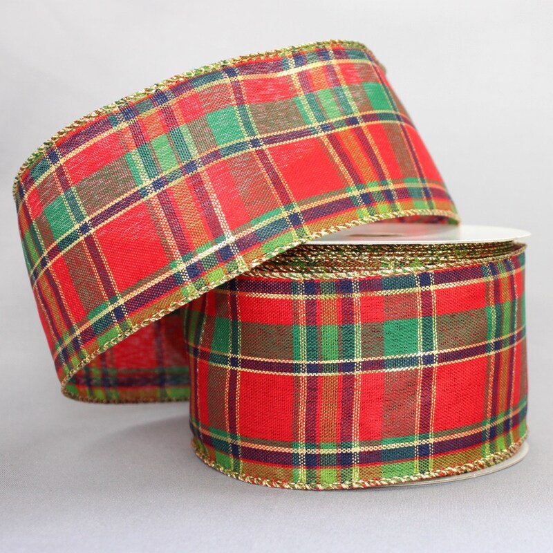 Wide Christmas Ribbon - Etsy