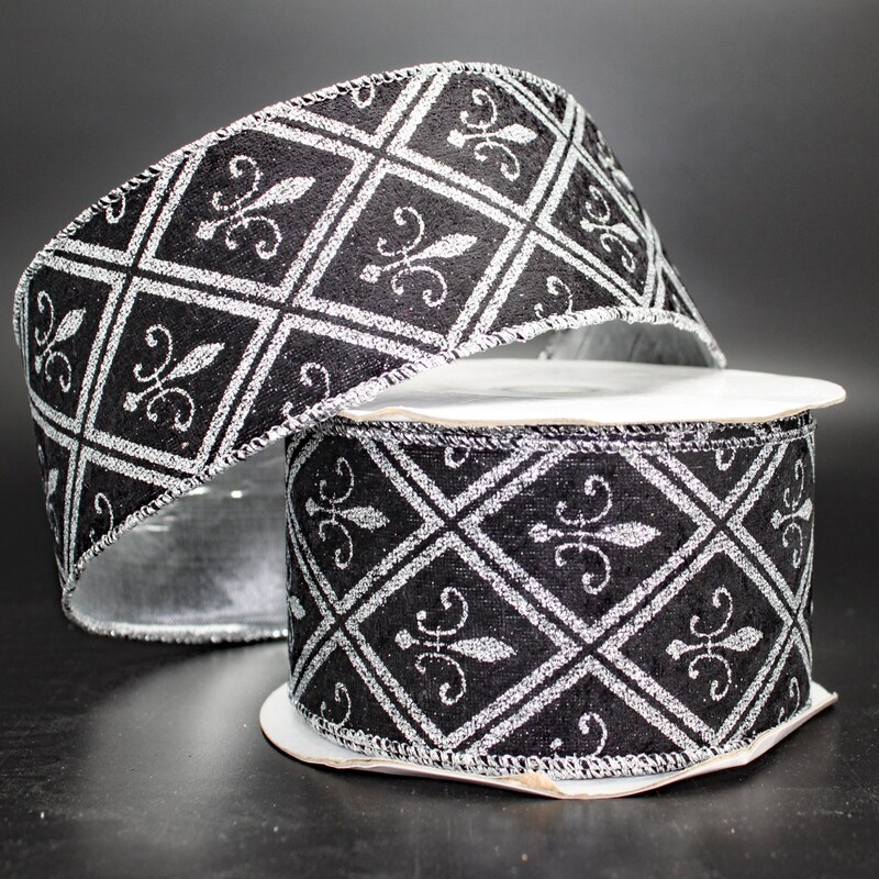 Fleur De Lis Ribbon - Etsy