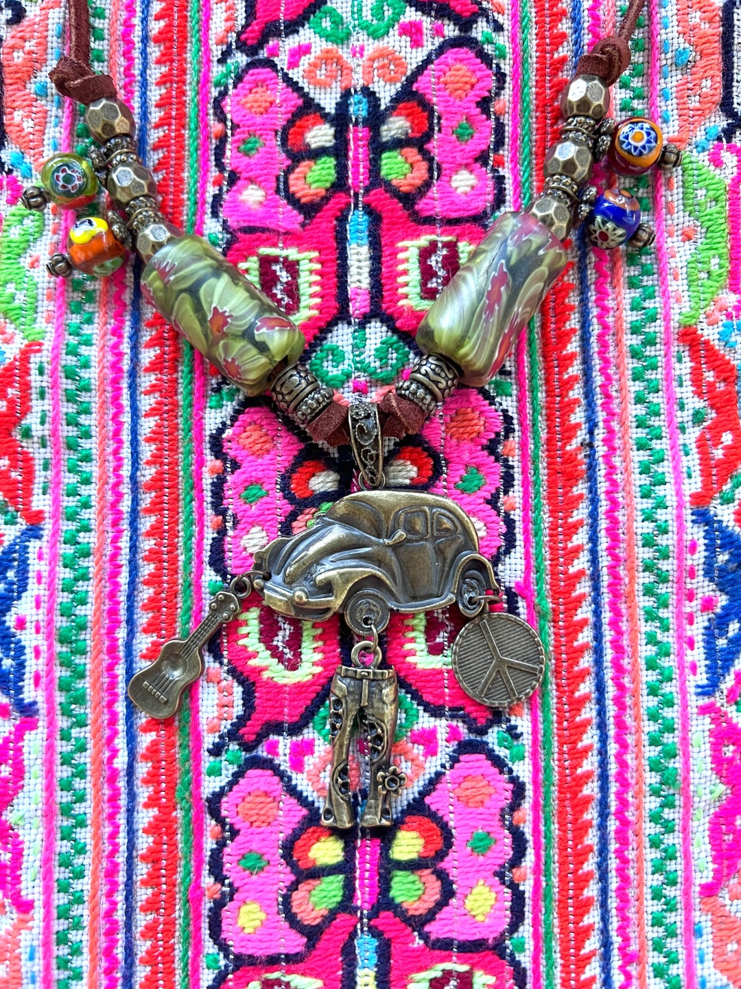 70’s Nostalgia Hippie Chic Necklace - Etsy
