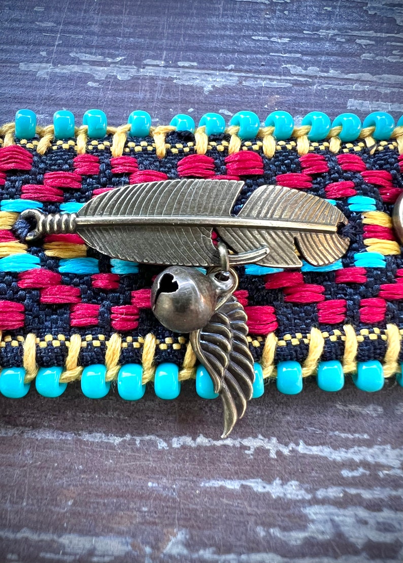Guardian Angel Tribal Inspired Wrist Cuff - Etsy
