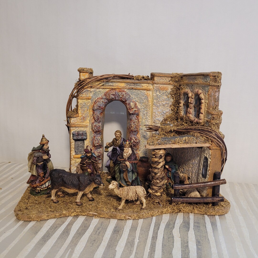 Nativity Set Dept 56 Neapolitan A Child is Born 10 Piece Nativity Set ...