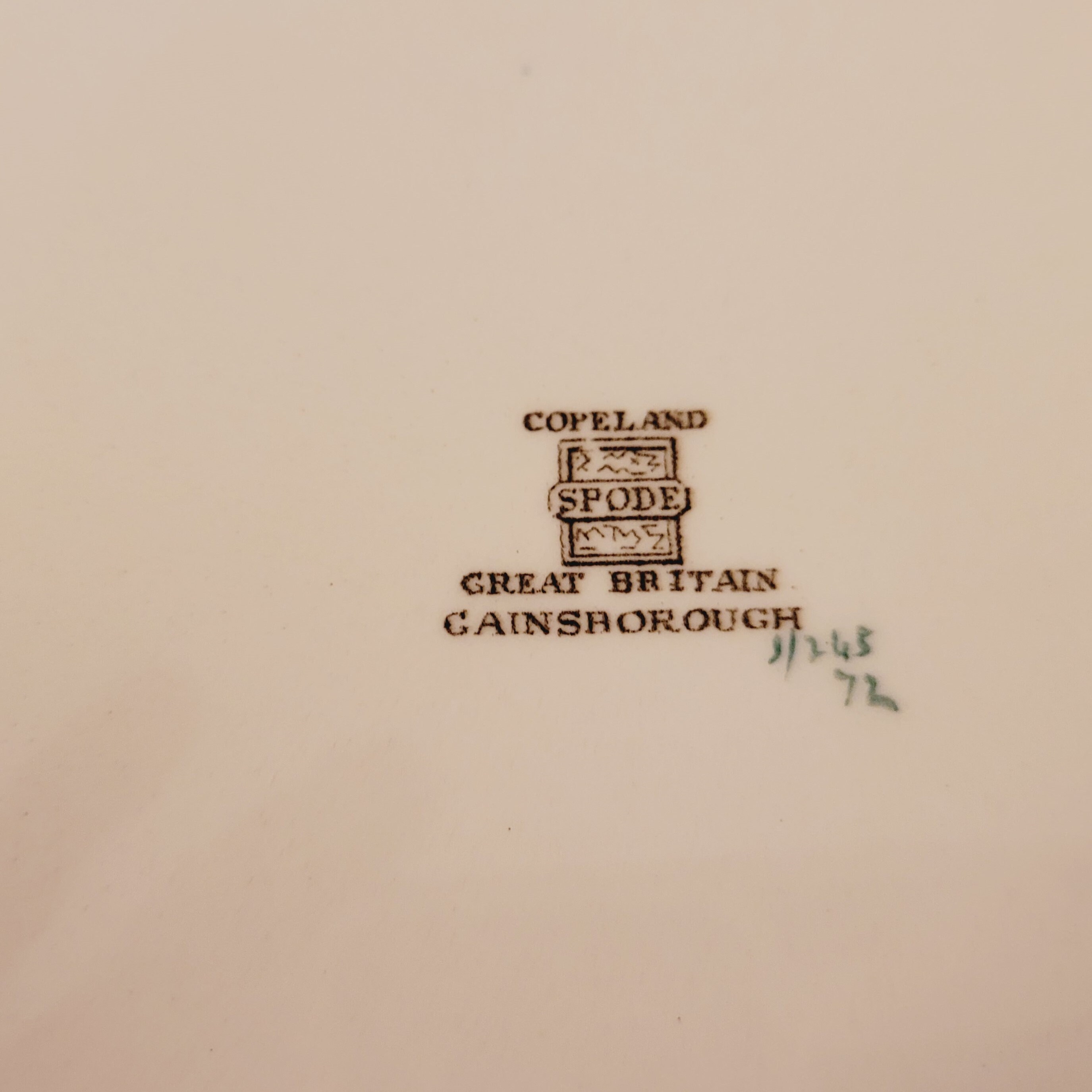 Vintage "gainsborough" Copeland Spode Dishes - Numbered-various Sizes ...
