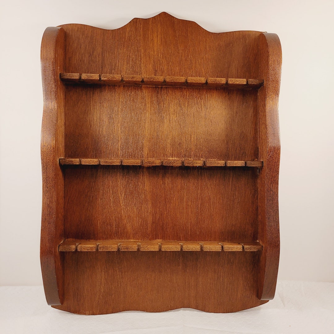 Handcrafted Solid Wood Spoon Rack-27 Spoons-sr29 - Etsy