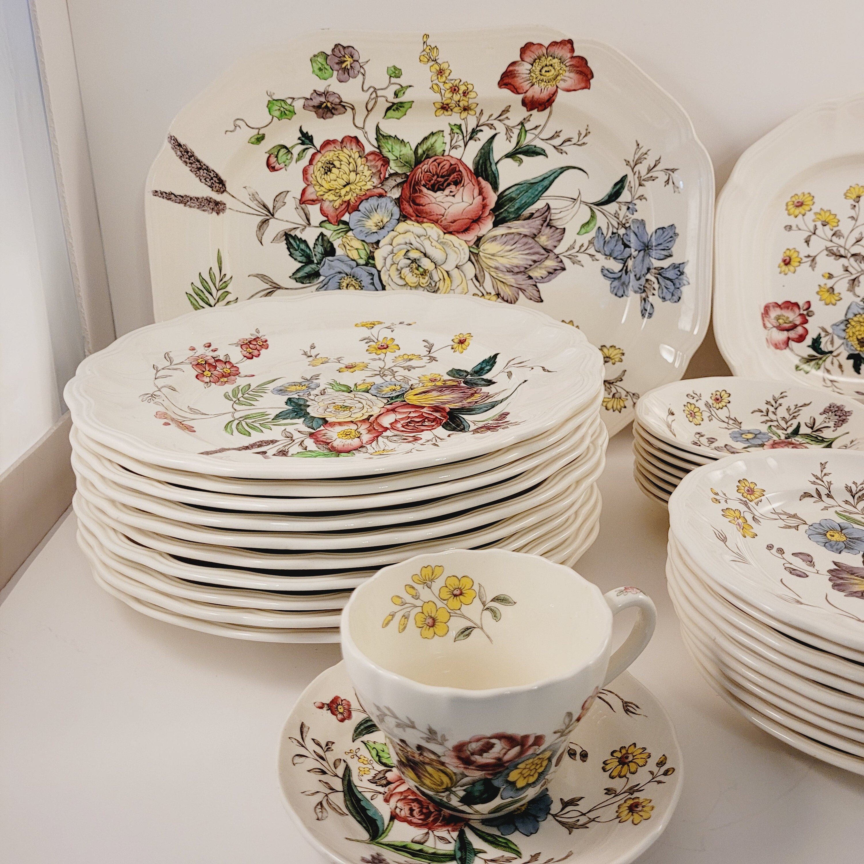 Vintage "gainsborough" Copeland Spode Dishes - Numbered-various Sizes ...