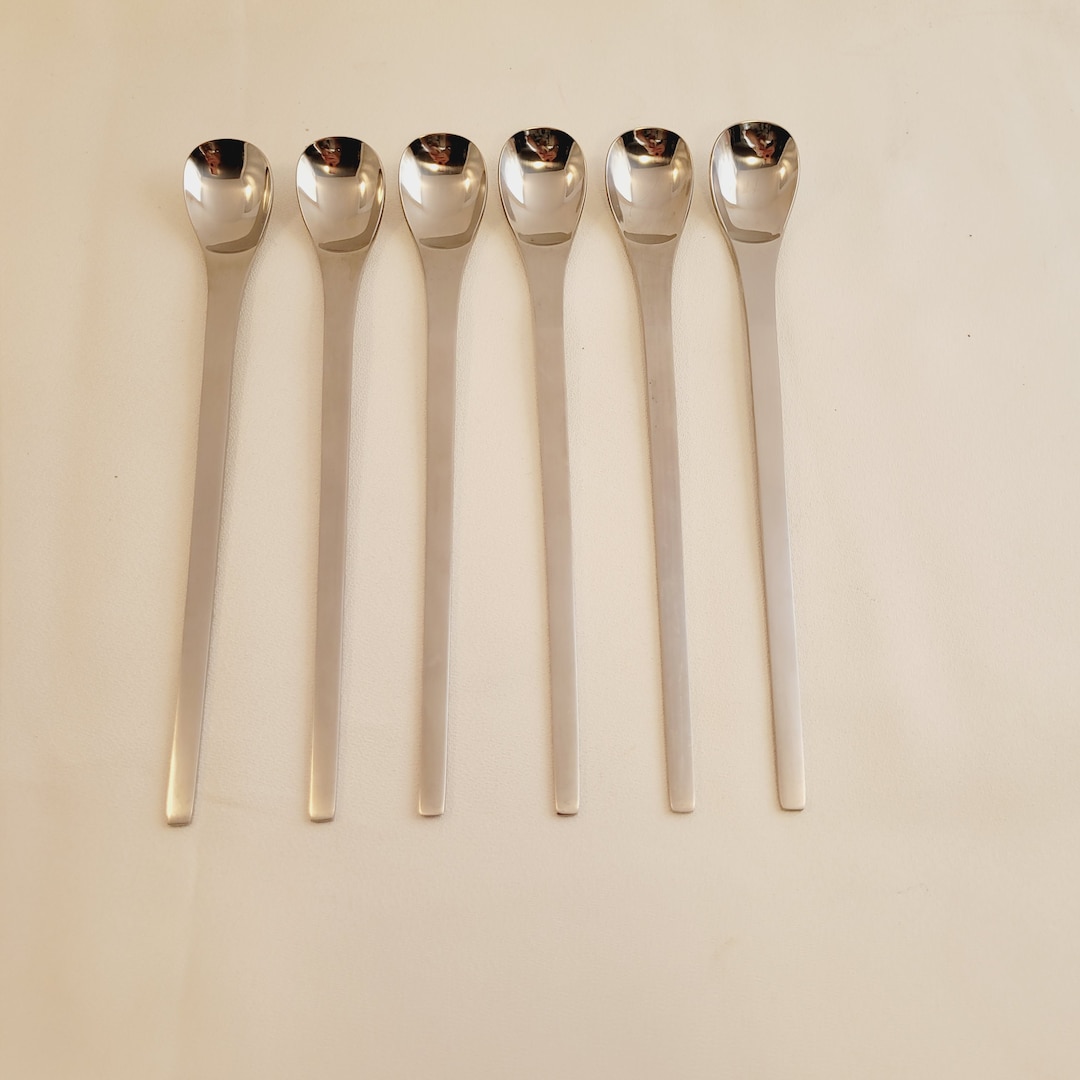 Set of 2-picasso Dalia 18/10 SPAIN Iced Tea-sundae-9 Inch-long-spoons ...