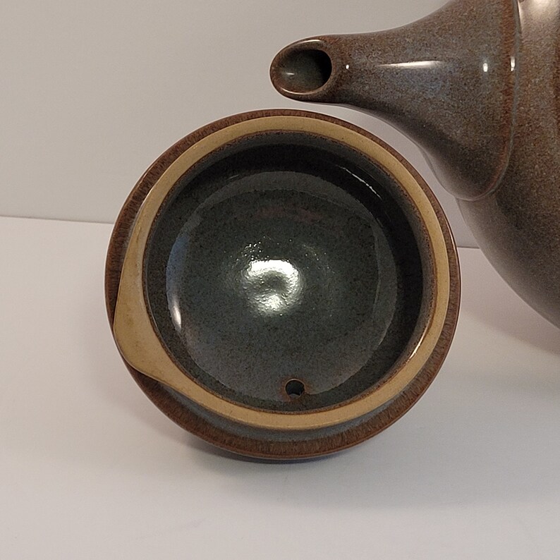 Denby Teapot Greystone Handcrafted 1960s Discontinued - Etsy