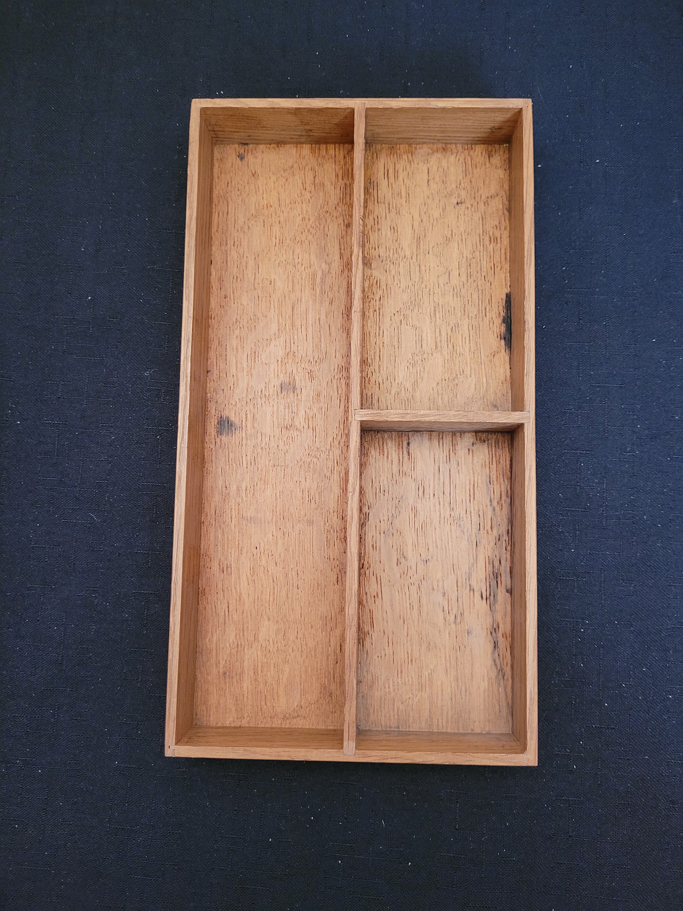 Oak Desk Organizer Vintage Desk Organizer Drawer Organizer - Etsy