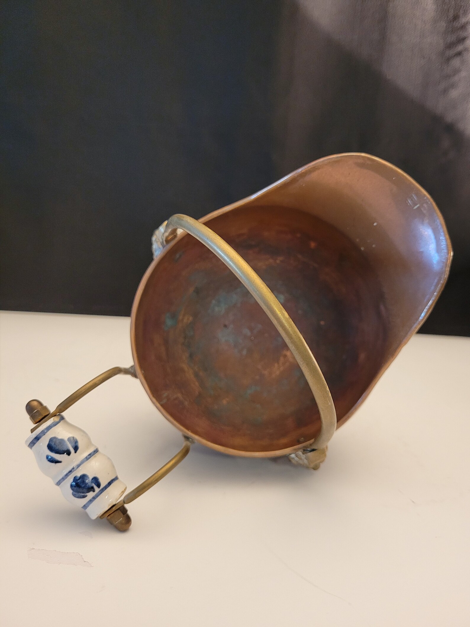 Brass Coal Bucket Copper Coal Scuttle Lion Head Coal Ash Scuttle Bucket ...