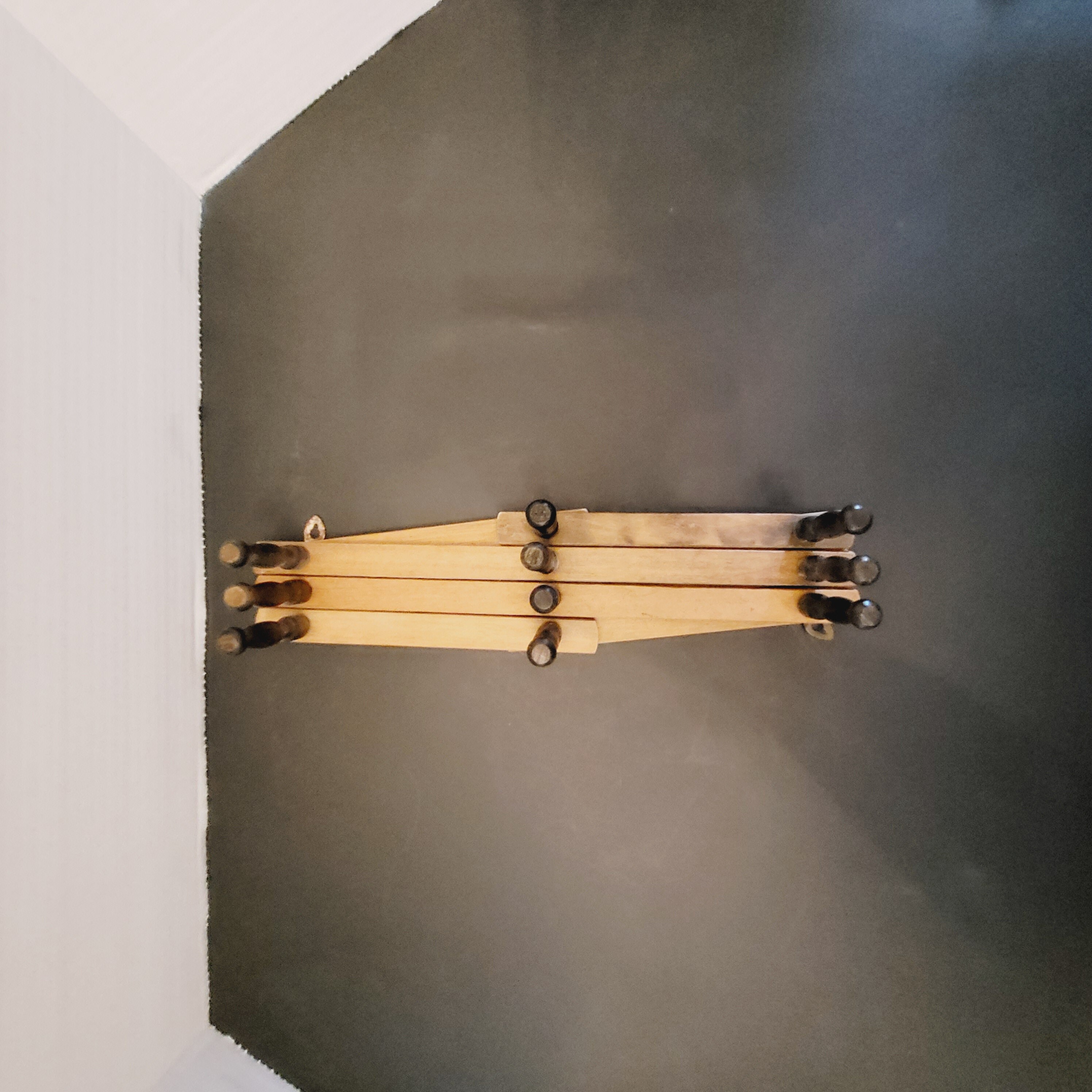 Vintage Wooden Accordian Peg Rack-expanding Coat Rack-10 Pegs - Etsy