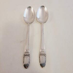 1847 Rogers Bros First Love Pattern-teaspoons-coffee Spoons-serving ...