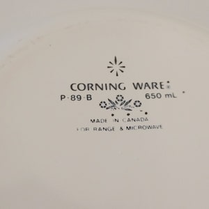 Vintage Cornflower Blue Corning Ware Saucepans-1 With Pouring Lip and ...