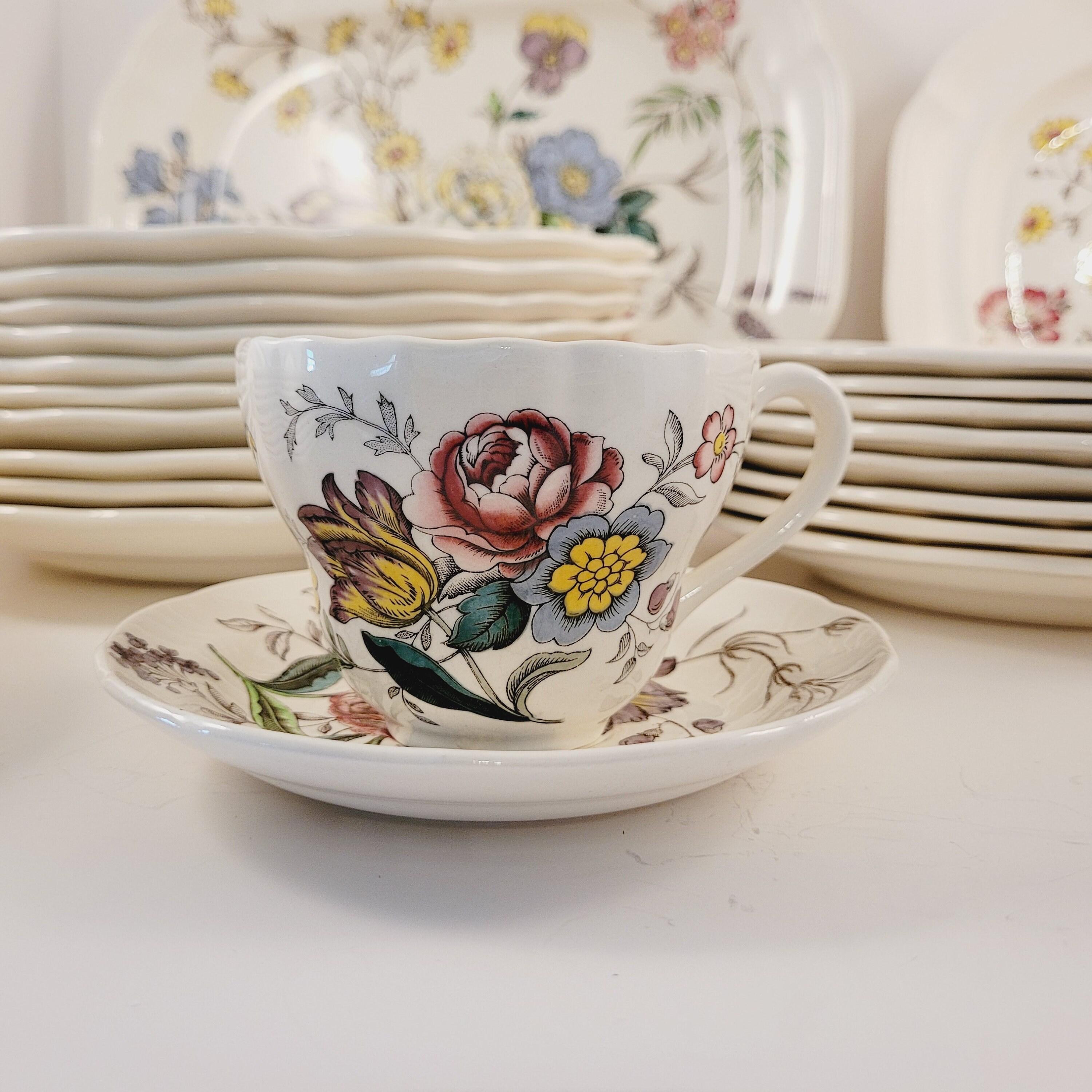 Vintage "gainsborough" Copeland Spode Dishes - Numbered-various Sizes ...