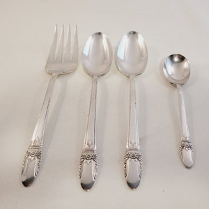 1847 Rogers Bros First Love Pattern-teaspoons-coffee Spoons-serving ...