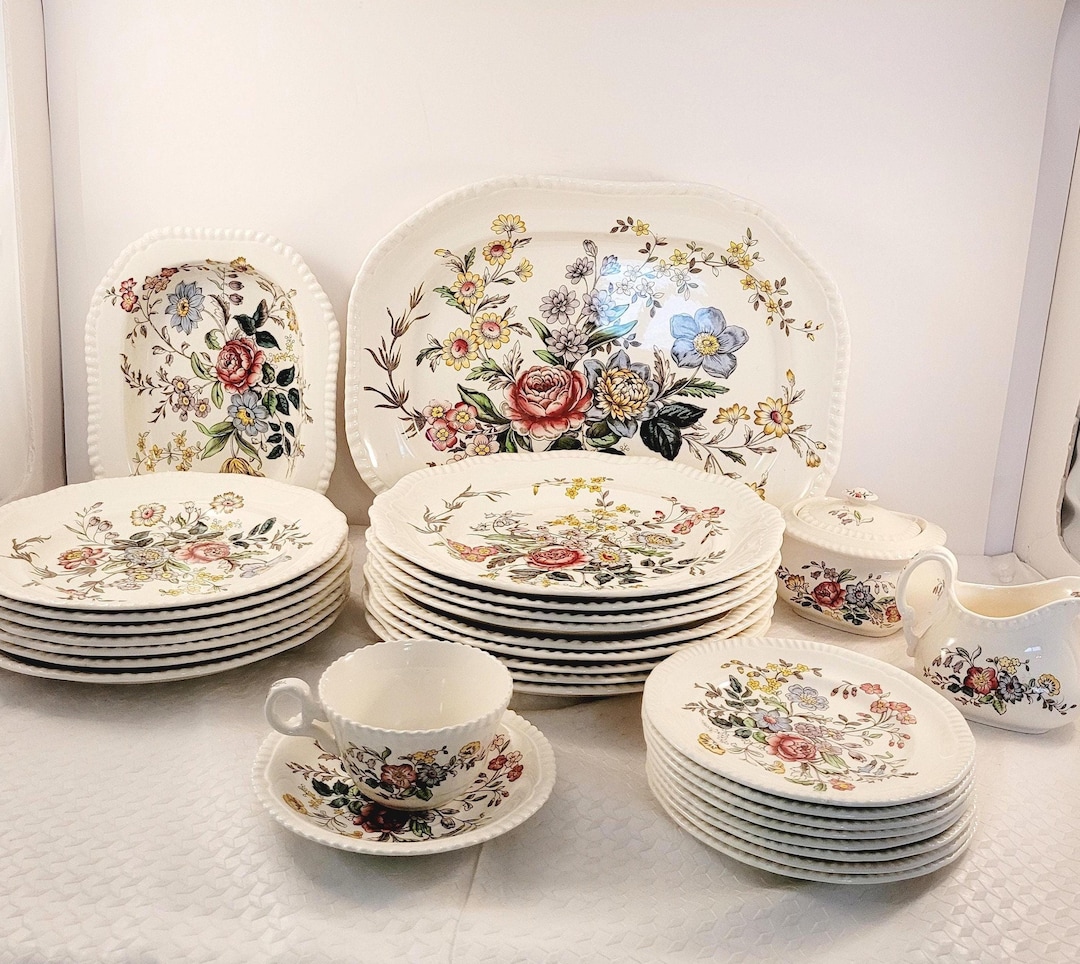 Vintage "romney" Copeland Spode Dishes - Numbered-various Sizes ...