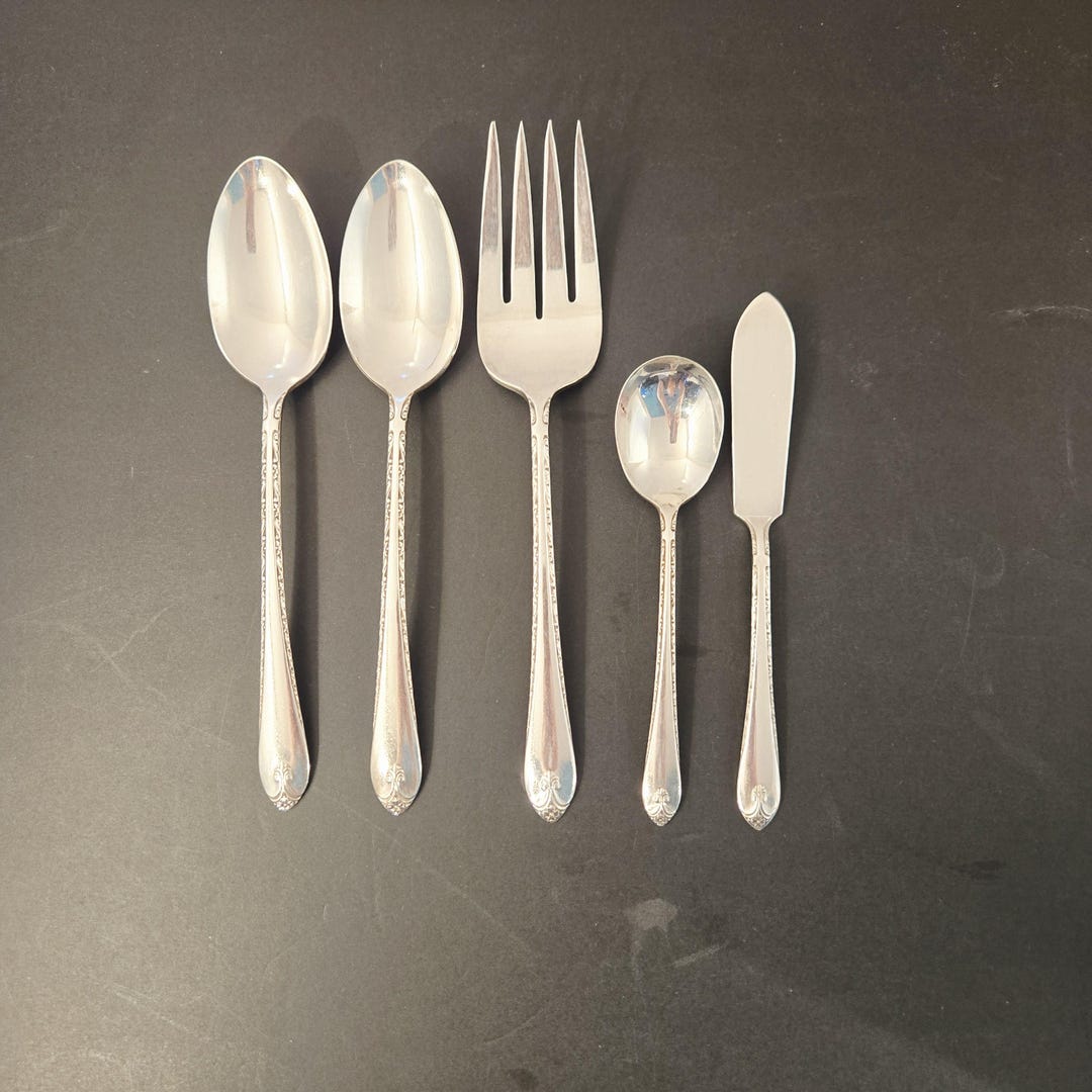 Exquisite WM Rogers & Son IS Silverplate Serving Pieces #25107 - Etsy
