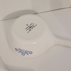 Vintage Cornflower Blue Corning Ware Saucepans-1 With Pouring Lip and ...