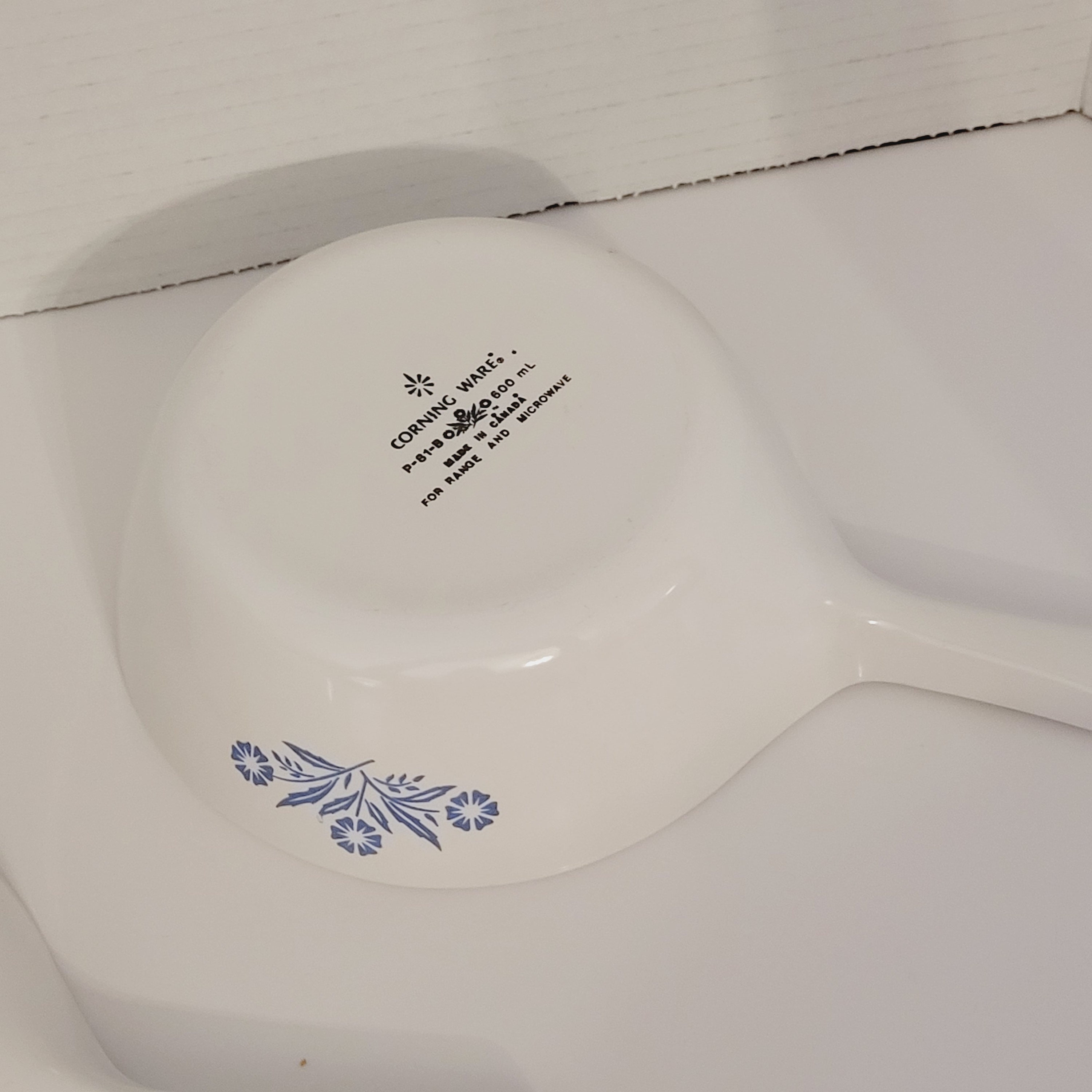 Vintage Cornflower Blue Corning Ware Saucepans-1 With Pouring Lip and ...