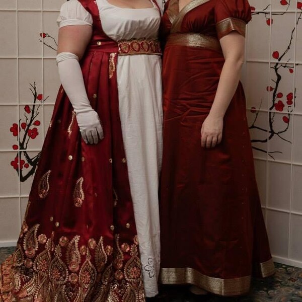 Regency Gown - Etsy