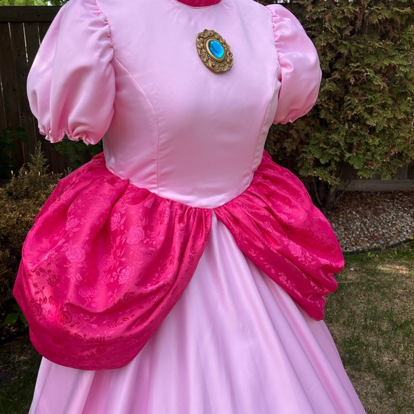 Princess Peach Costume Adult - Etsy