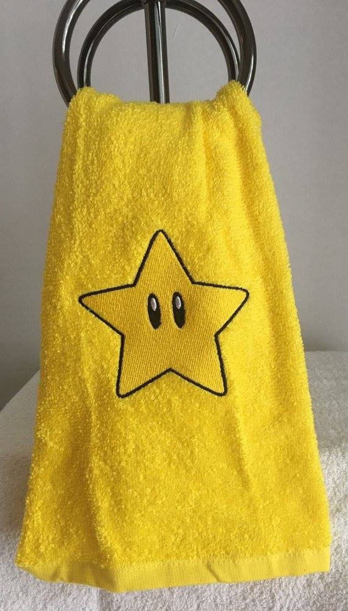 Super Mario Nintendo Hand Towels | Etsy