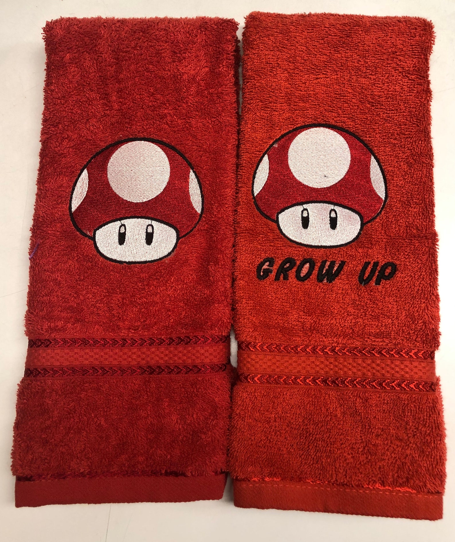 Super Mario Nintendo Hand Towels | Etsy