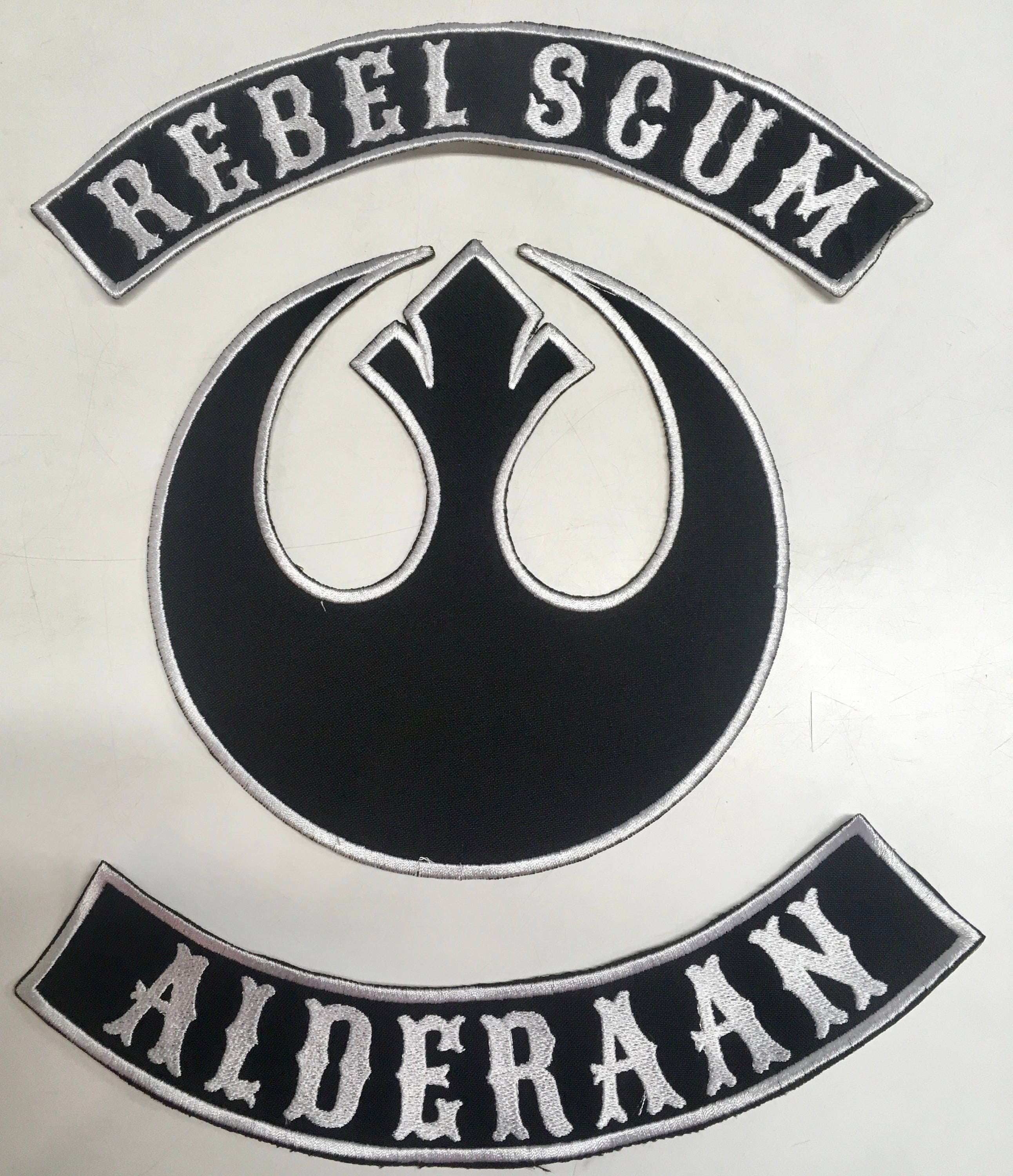 Star Wars Rebel Scum Jacket Back Patch Set - Etsy Canada