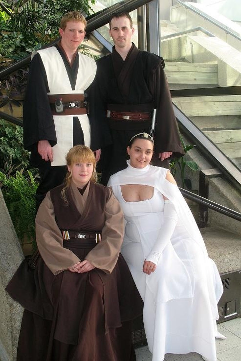 Adult Star Wars Jedi Costume Robe Tunic Cosplay Custom Made Etsy