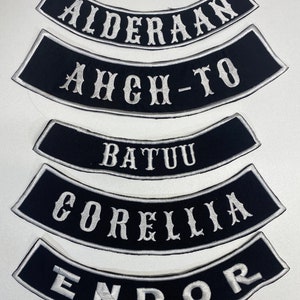 Star Wars Imperal First Order Knights of Ren Cosplay Patch Costume Set ...