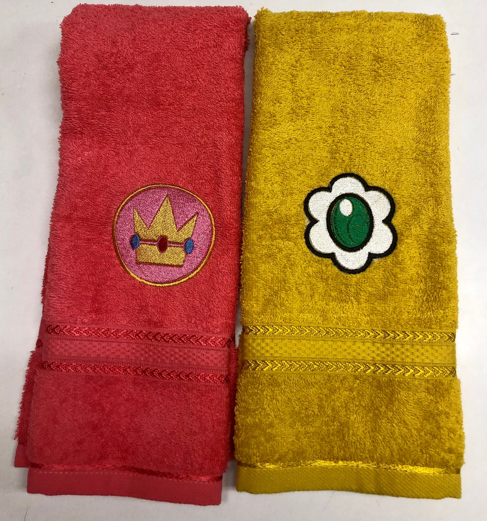 Super Mario Nintendo Hand Towels | Etsy