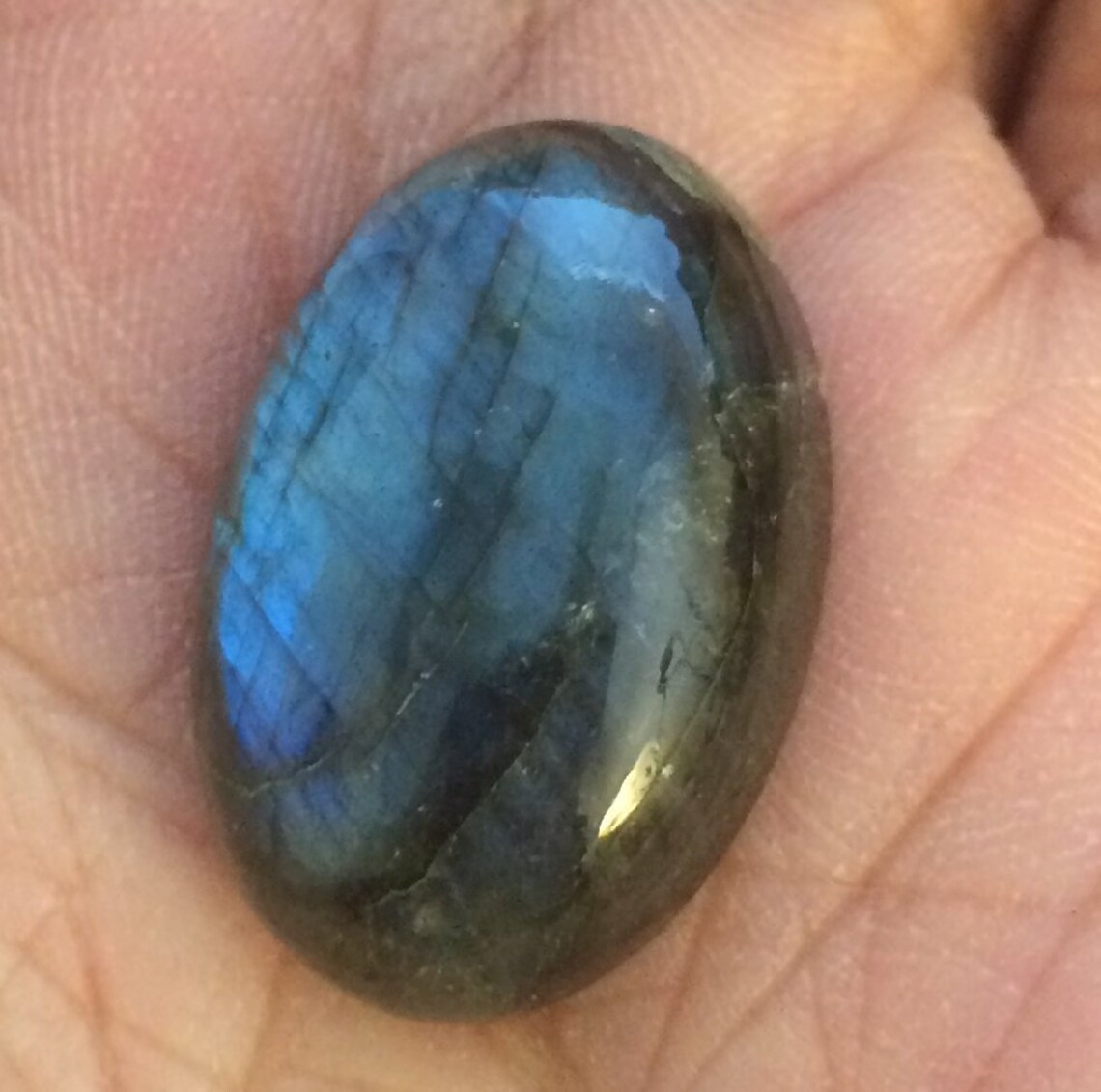 Labradorite Cabochon 23.84mm x 15.84mm Blue Flash 23.77 | Etsy
