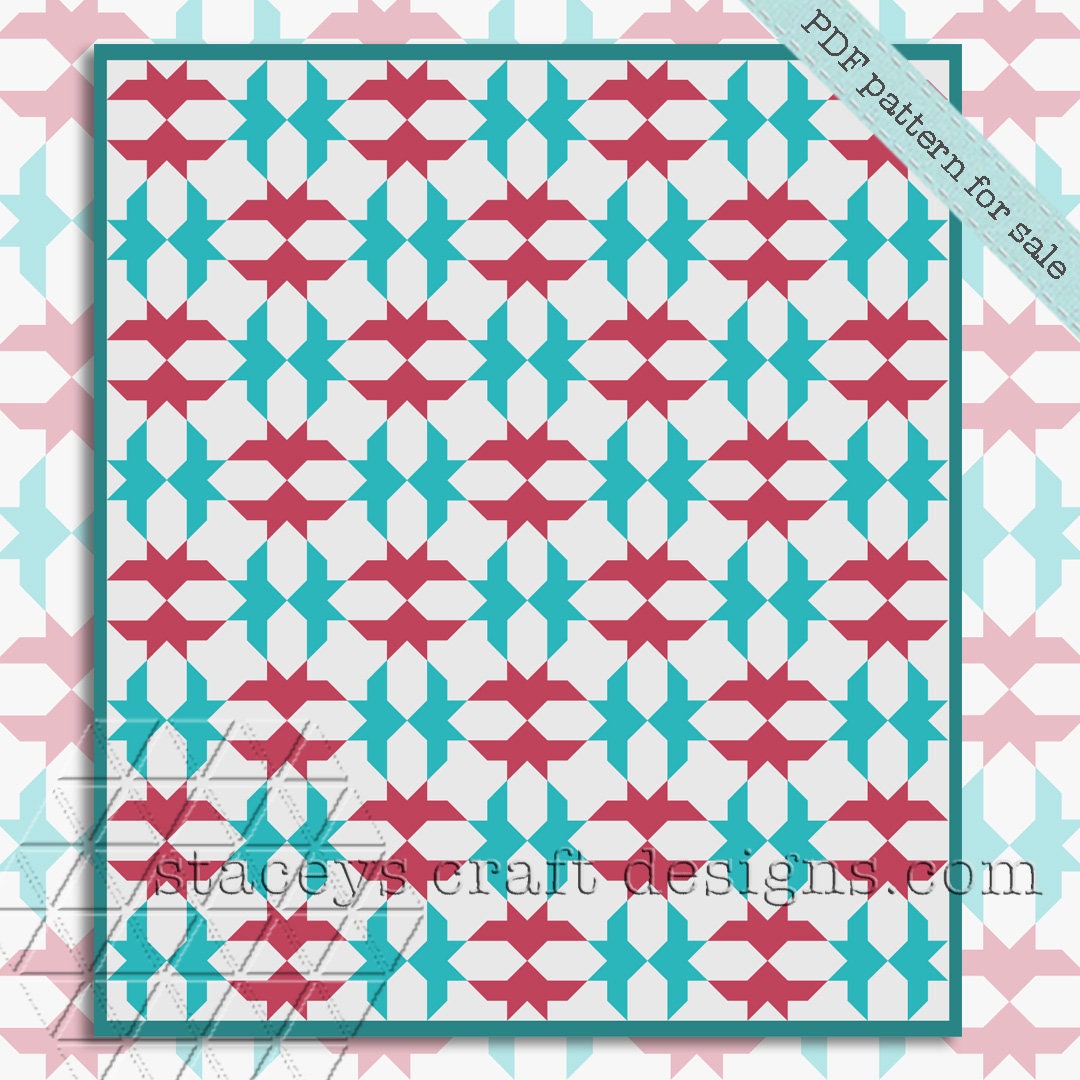 Flying Arrows Block PDF Pattern with instructions | Etsy