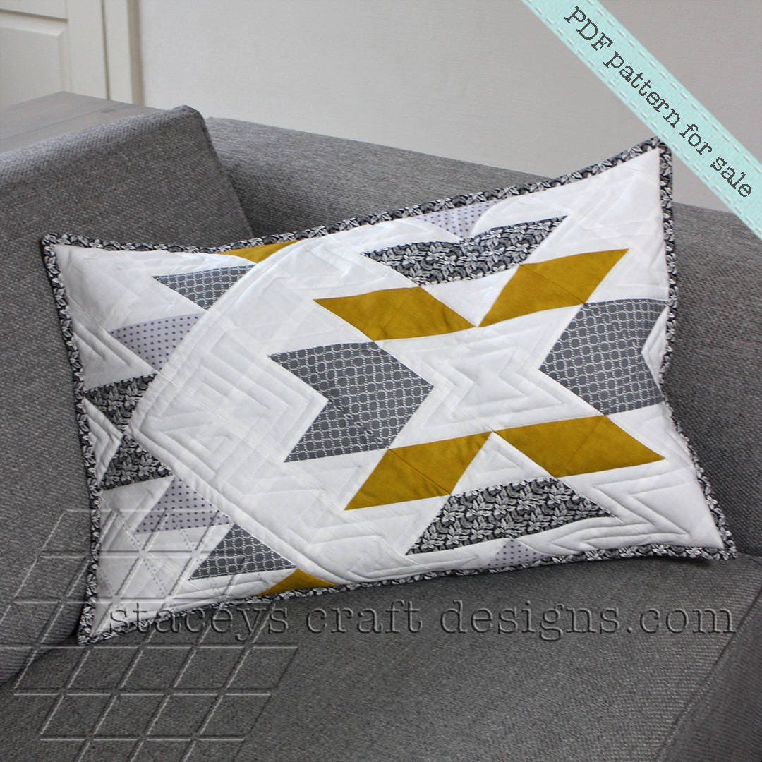 Aztec Cushion - PDF Sewing Pattern With Instructions - Etsy