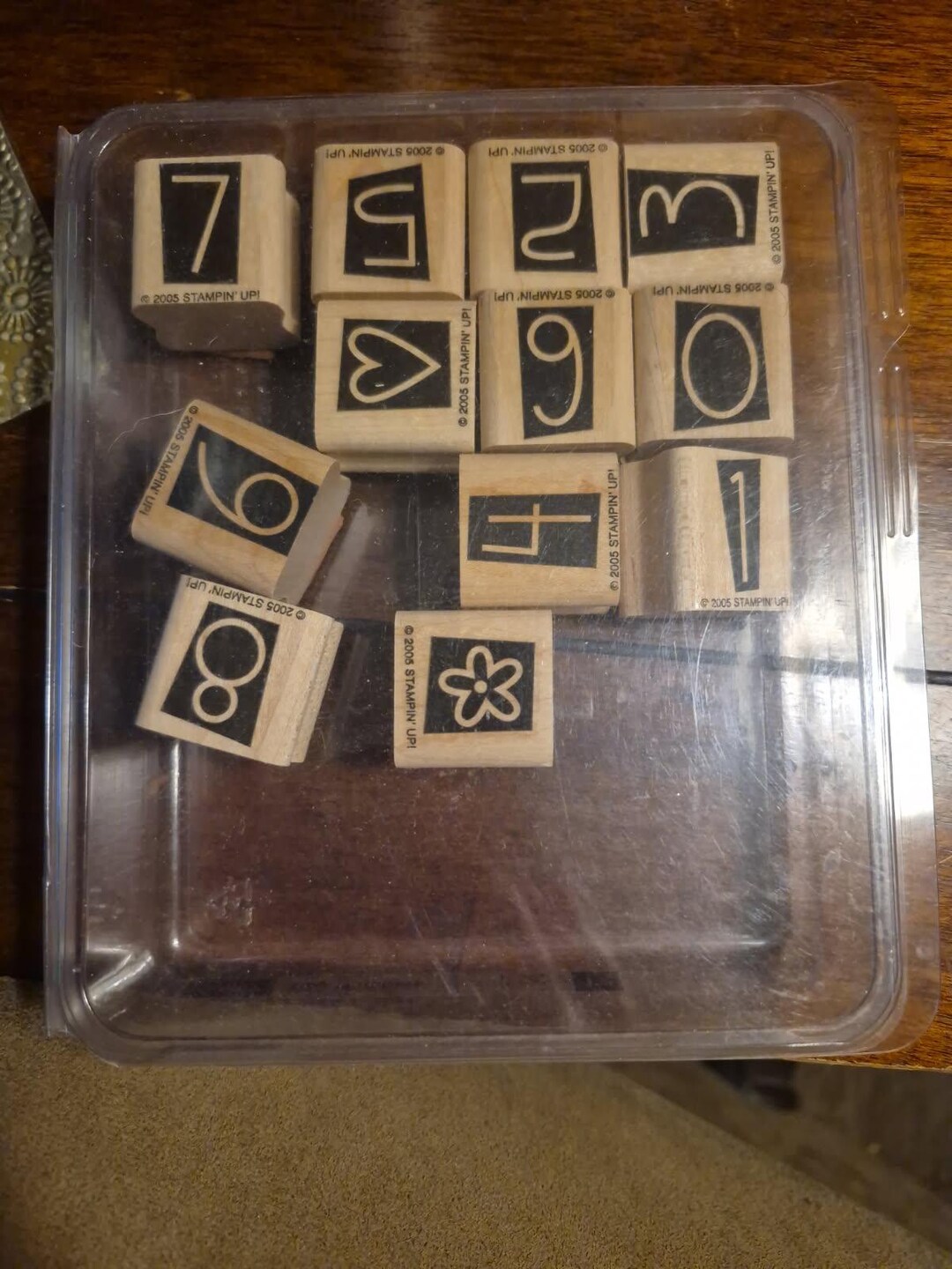 Tidy Numbers by Stampin Up - Etsy