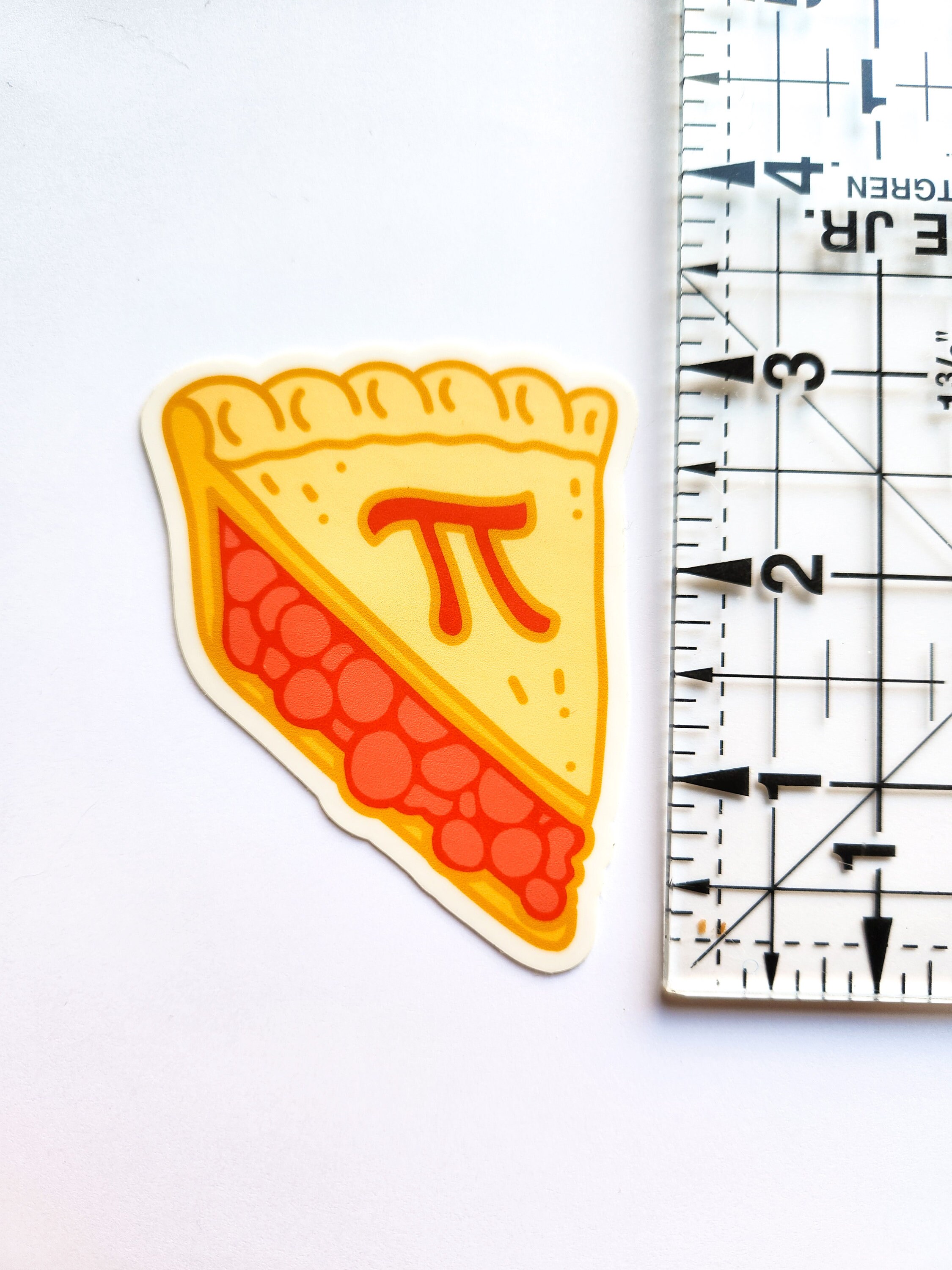 Sticker // Pi Pie Slice, Pi Day, Math Nerd, Baking Science Holiday ...
