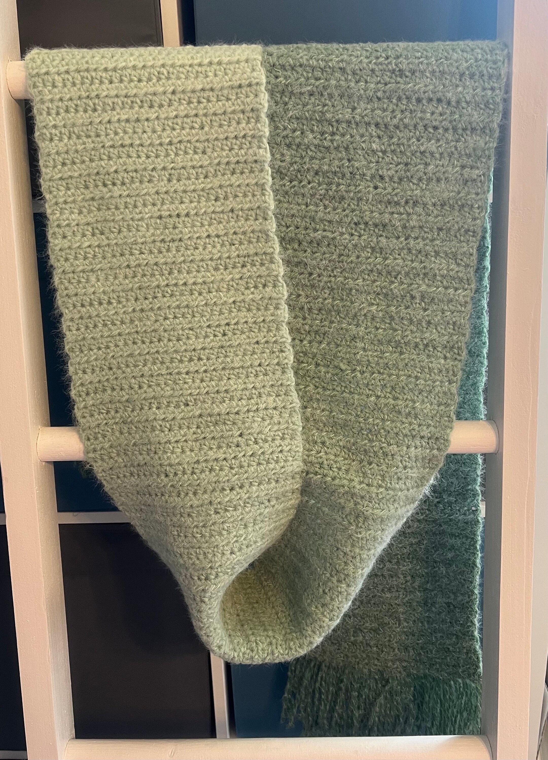Caron Colorama Halo Ogo Rosemary Frost Crocheted Scarf - Etsy Caron Colorama Halo Ogo Rosemary Frost Crocheted Scarf - Etsy