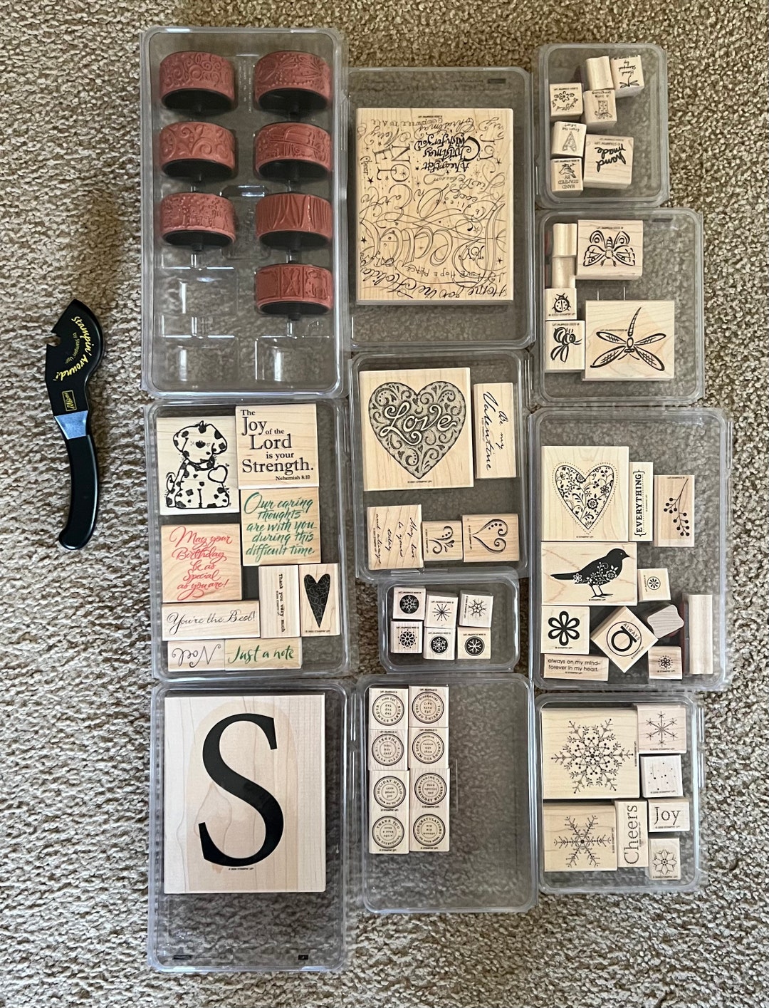 Stampin’ Up! Collection of Stamp Sets & Stampin’ Around Wheels - Etsy