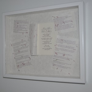 Custom Keepsake Wedding Invitation Shadow Box - Etsy