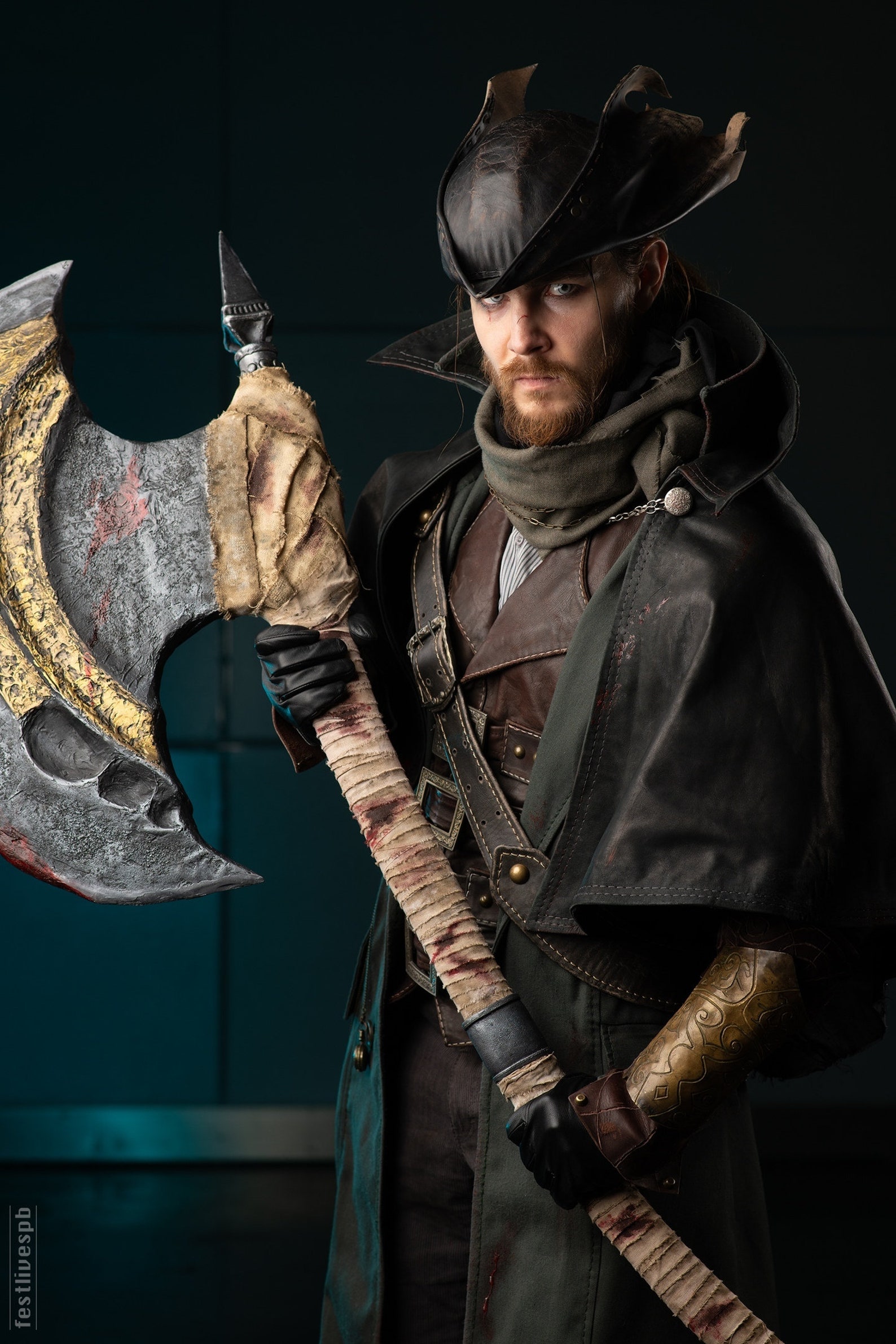 Inspired Bloodhunter Leather Hat replica / Bloodborne inspired | Etsy