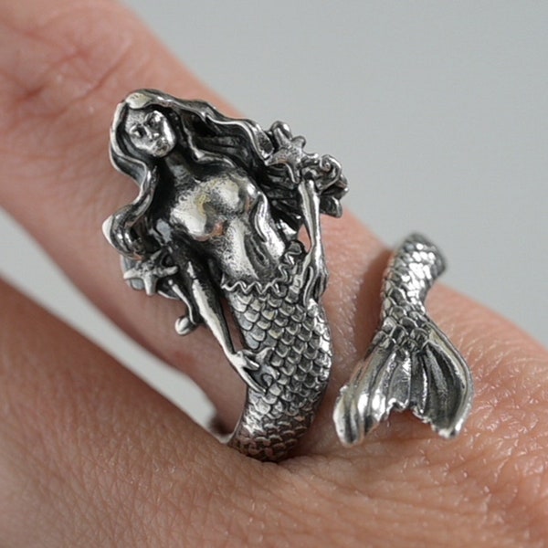 Mermaid Ring - Etsy