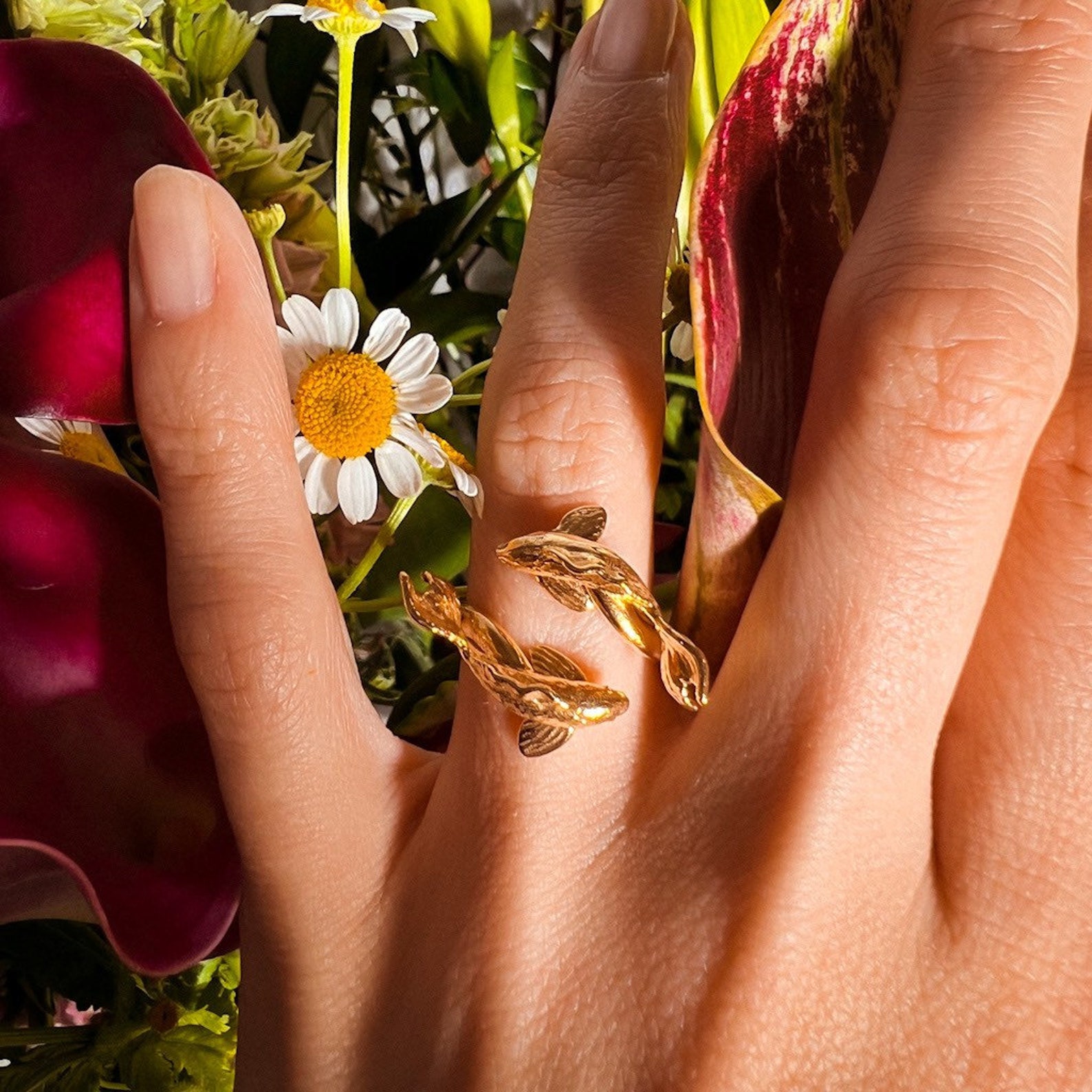 Koi Ring Silver Pisces Ring Fish Ring Animal Friend Ring | Etsy