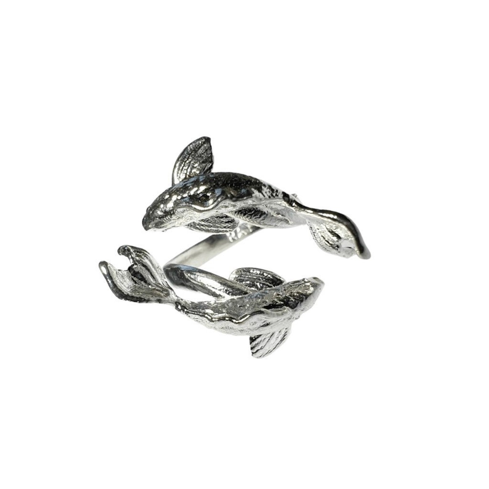 Koi Ring Silver Pisces Ring Fish Ring Animal Friend Ring | Etsy