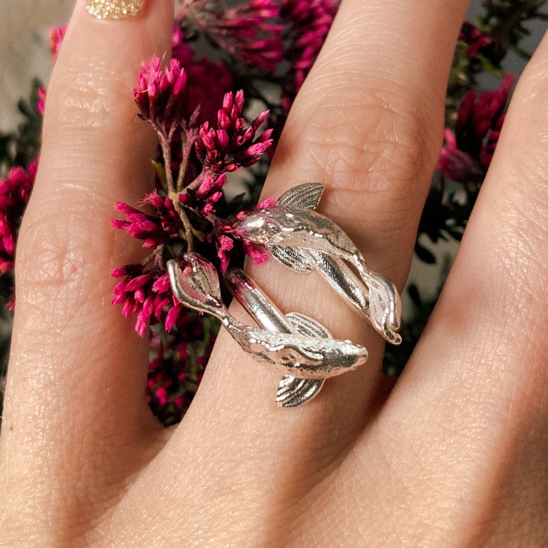 Koi Ring Silver Pisces Ring Fish Ring Animal Friend Ring - Etsy