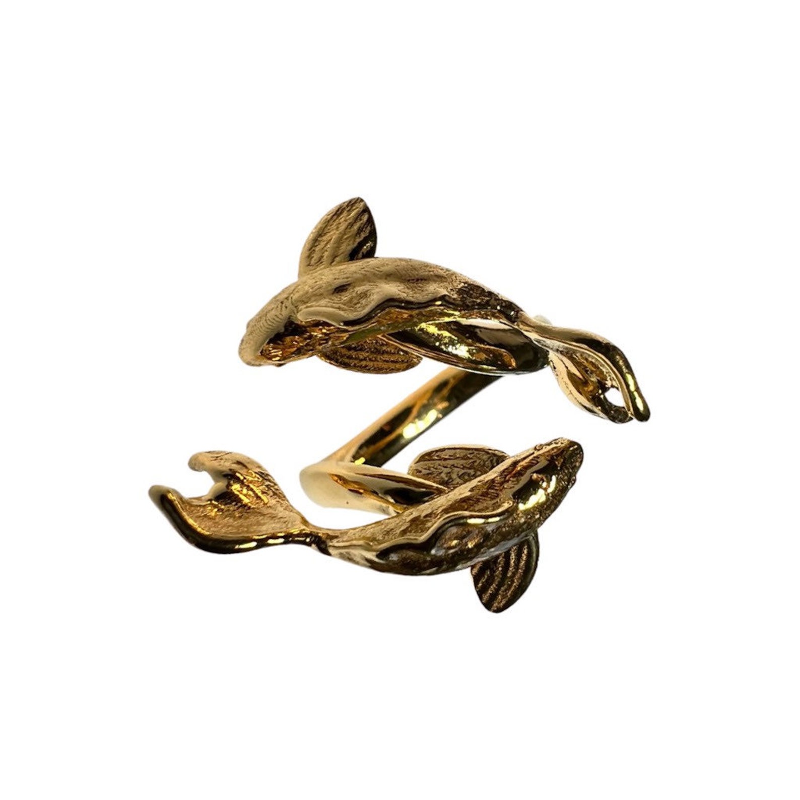 Koi Ring Silver Pisces Ring Fish Ring Animal Friend Ring | Etsy