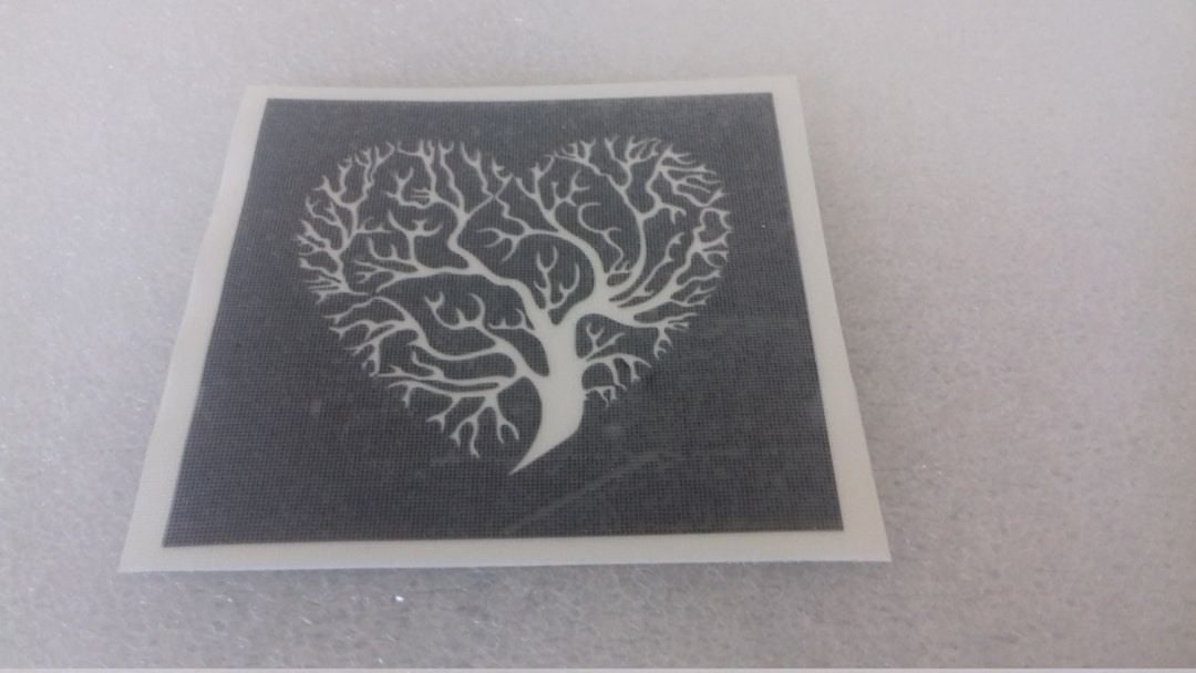 Tree of Life Stencils for Etching on Glass Hobby Craft Etch Glassware ...