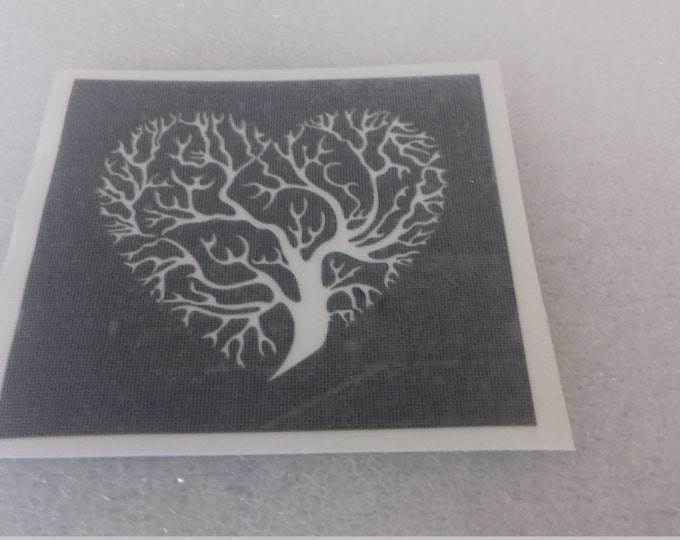 Tree of Life Stencils for Etching on Glass Hobby Craft Etch Glassware ...