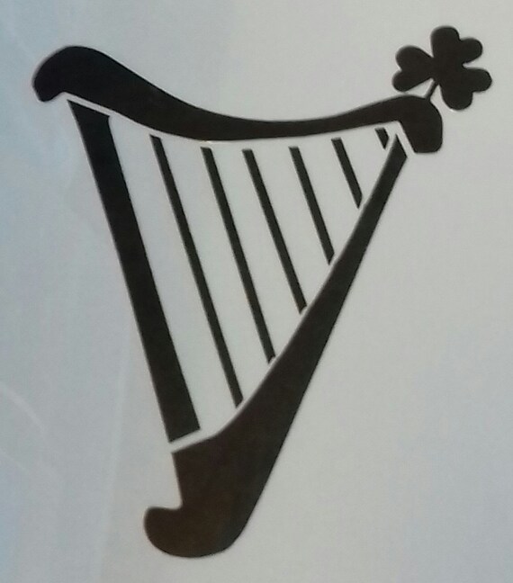Harp Mylar Stencil Sheets for Greeting Card Making / Wall - Etsy
