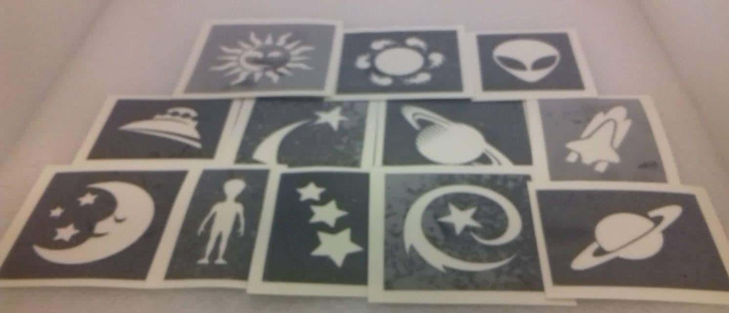 Outer Space Stencils