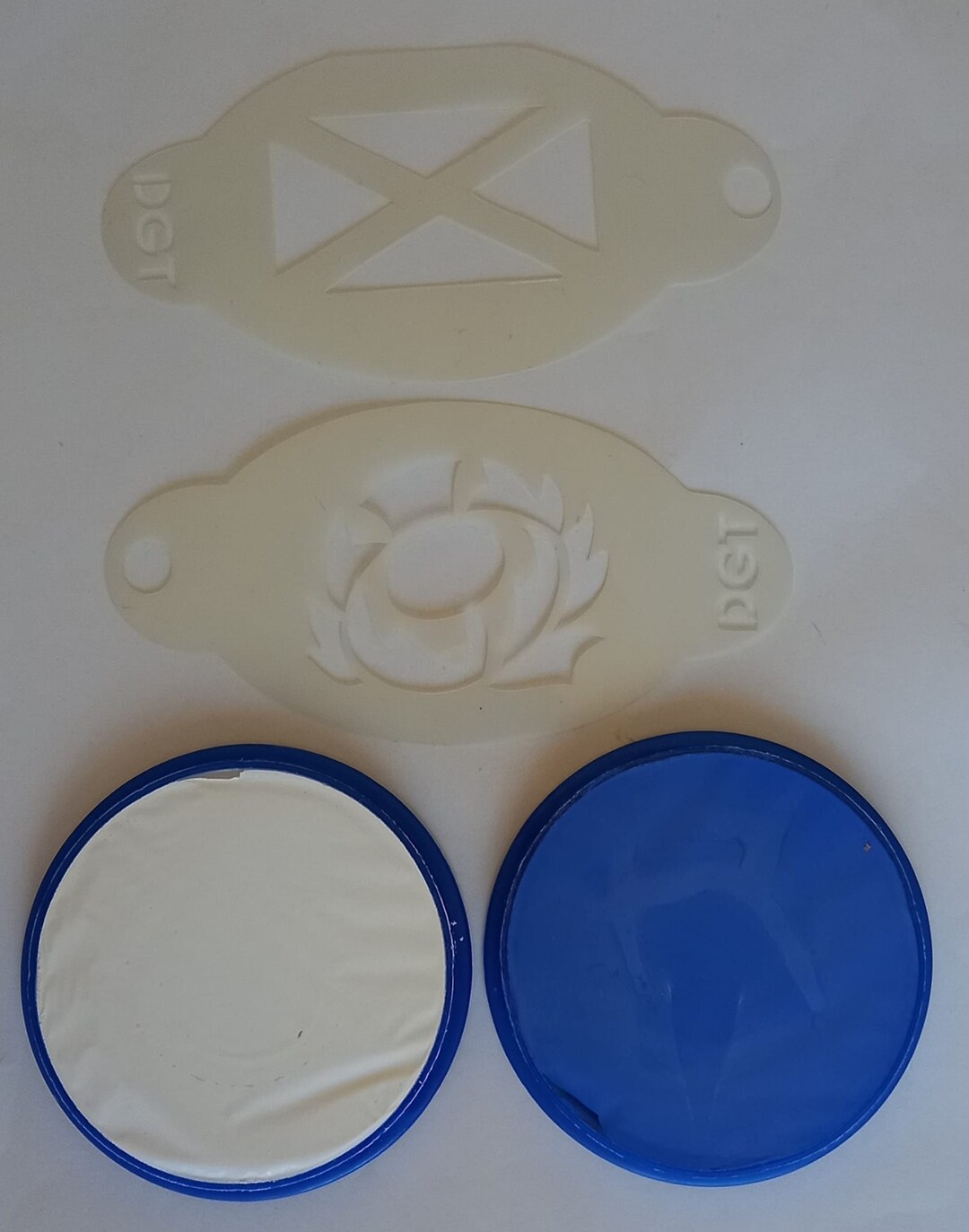 Scotland Face Painting Kit Including Stencils & Face Paint Rugby World ...